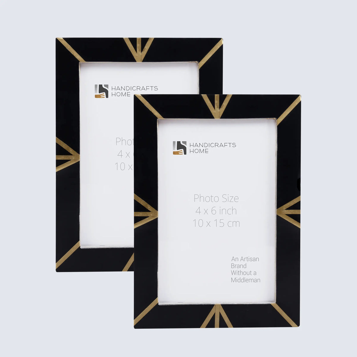 Picture Frames Deco Gatsby Pattern Resin Inlay Collection in 3 Sizes ...